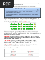 Reglas ortográficas: uso de mp y mb | PDF