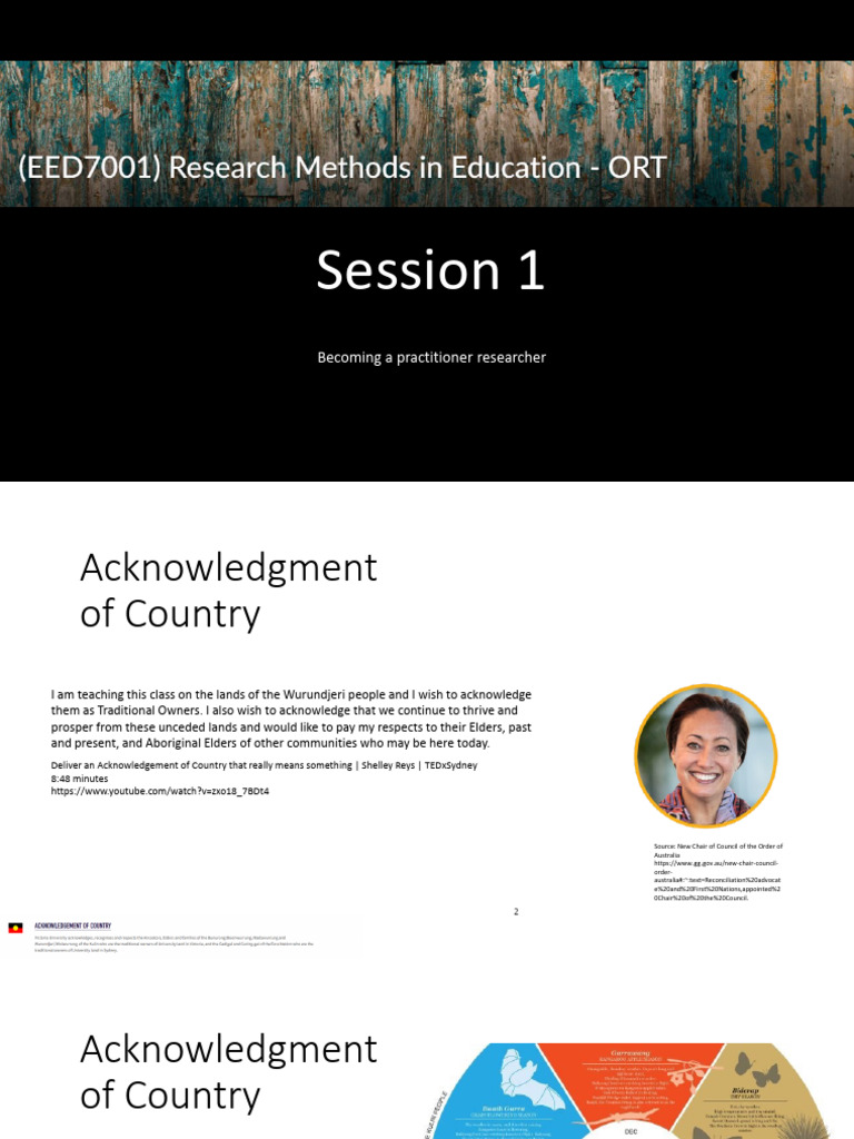Practitioner Researcher Training Session | PDF | Qualitative Research ...