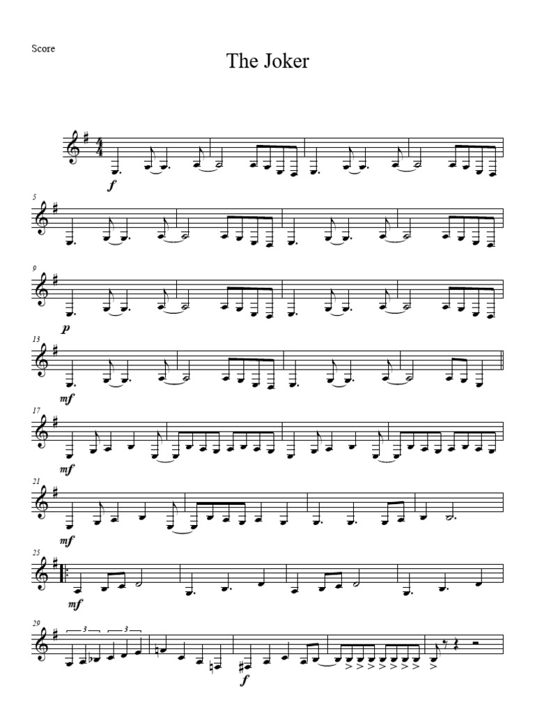 Joker | PDF