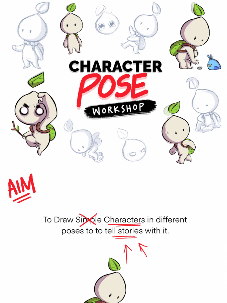 Character Pose Workbook | PDF