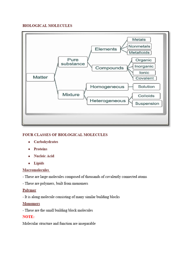 Biological Molecules | PDF | Carbohydrates | Glucose Biological Molecules | PDF | Carbohydrates | Glucose