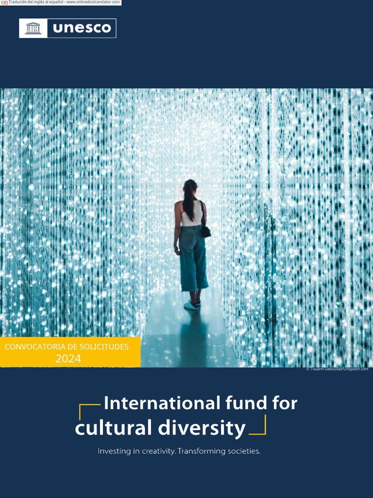 UNESCO 15 - IFCD - Call - 2024 - en - 1 (1) .En - Es | PDF ...