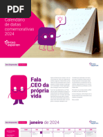 Datas Comemorativas de 2025 | PDF | Brasil