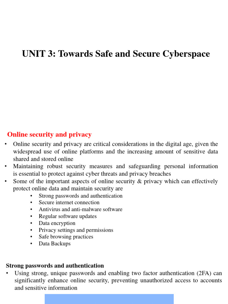 Towards Safe and Secure Cyberspace | PDF | Security | Computer Security