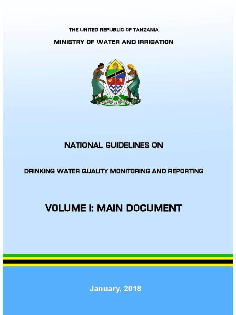 Sw1541500878-National Guideline On Drinking Water Quality Monitoring ...