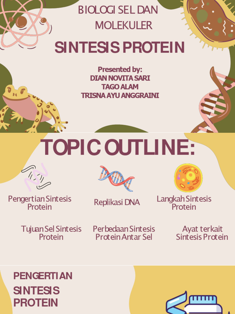 Proses dan Tujuan Sintesis Protein | PDF | Kesehatan Holistik | Sains ...