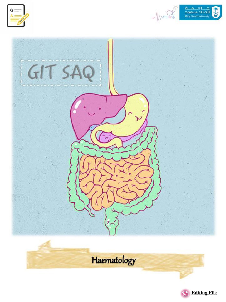 Haematology SAQ | Download Free PDF | Platelet | Anemia