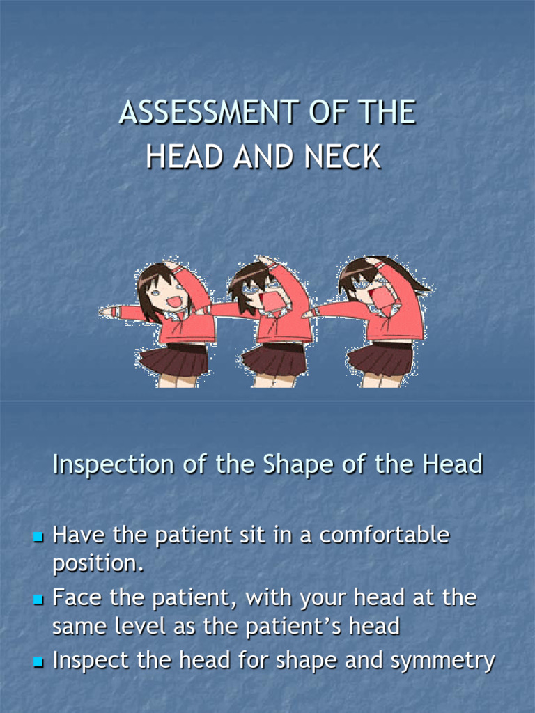 4 4 Head and Neck Assessment | PDF | Skull | Neck
