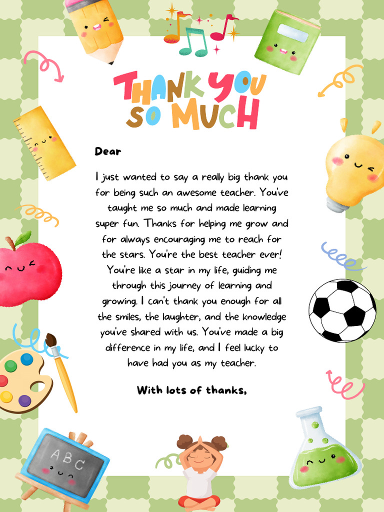 Thank You Card | PDF