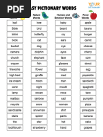 A2 Vocabulary List: 100 Essential Words | PDF