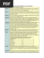 General Self Efficacy Schwarzer Gses | PDF | Self Efficacy | Psychology