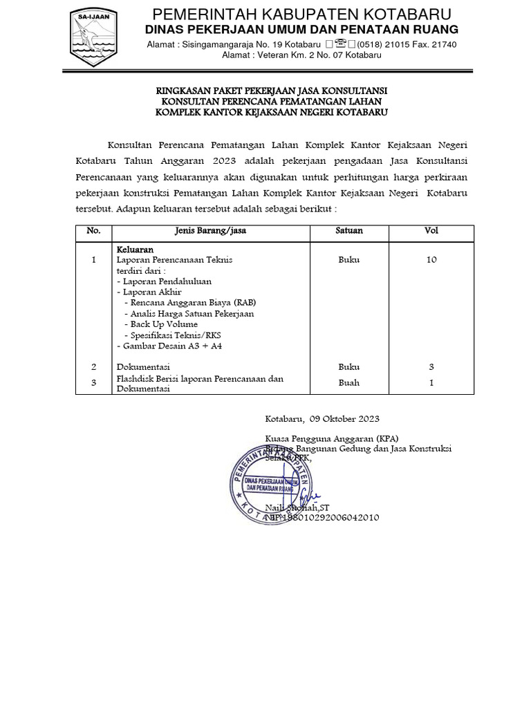 Ringkasan Paket | PDF