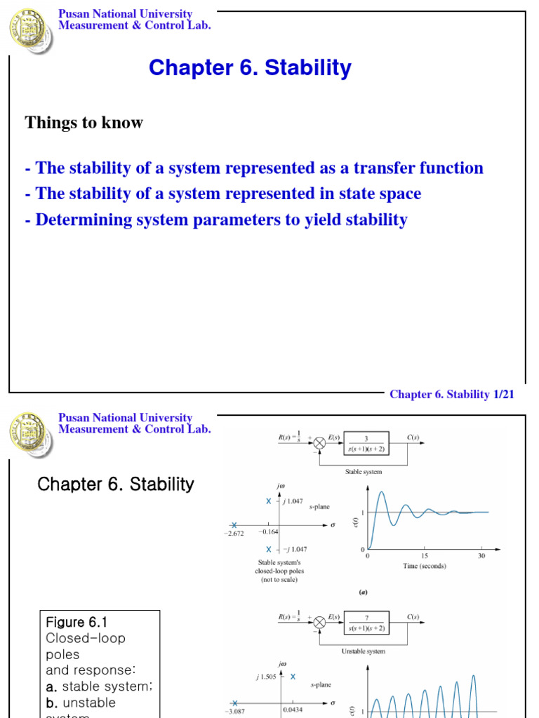 (2024-1학기) Chapter 6 - N Stability | PDF