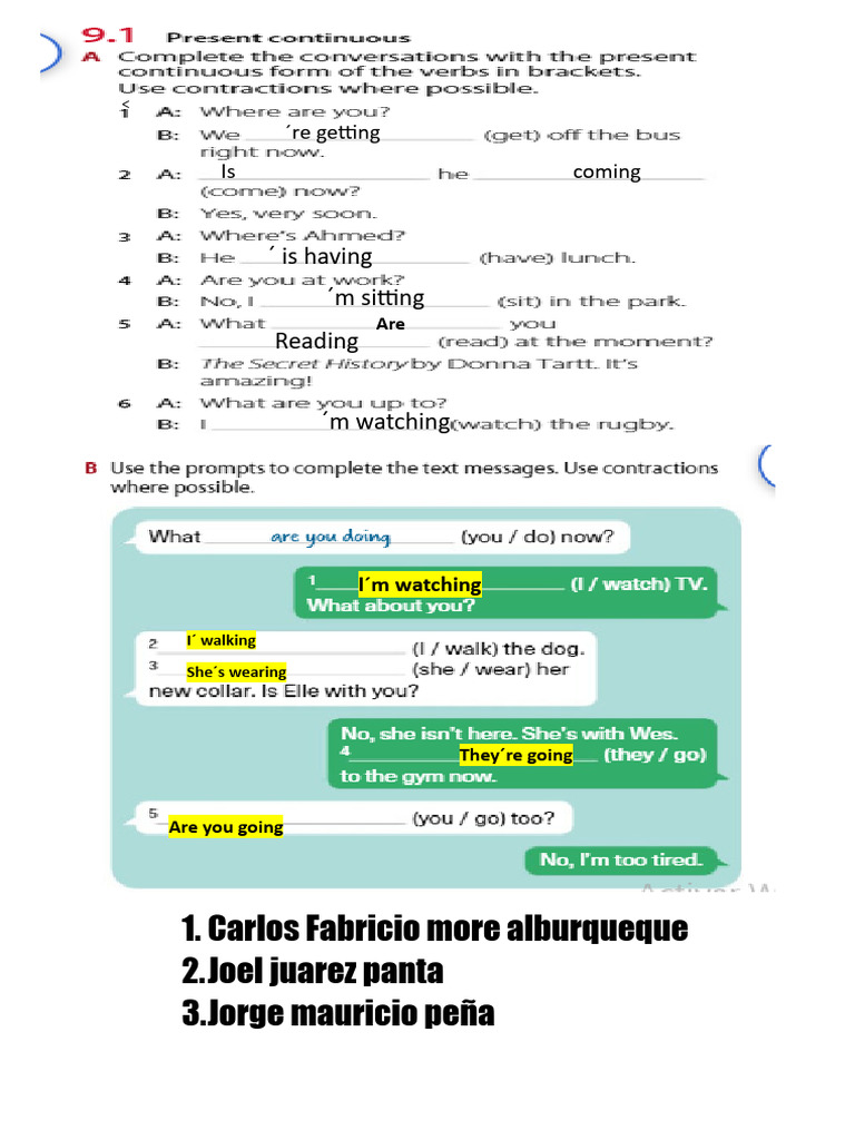 Conversational English Practice | PDF