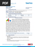 SDS Wash & Walk EcoLab | PDF | Toxicity | Personal Protective Equipment