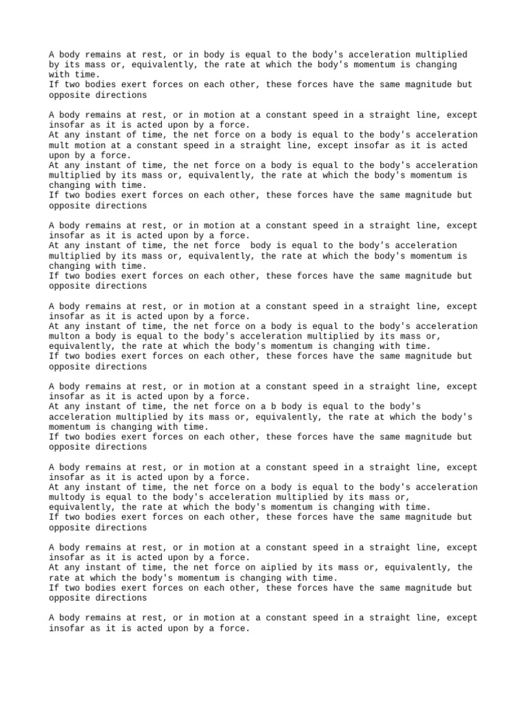 1 Asdf Asd G | PDF | Force | Acceleration