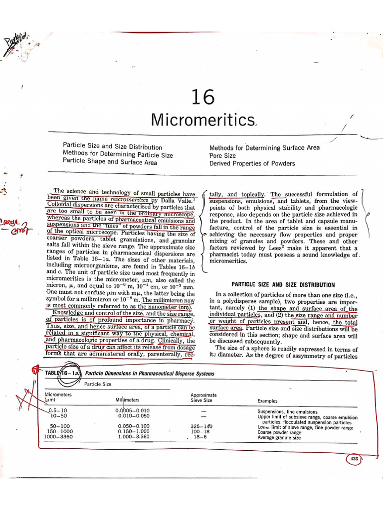 Micromeritics | PDF