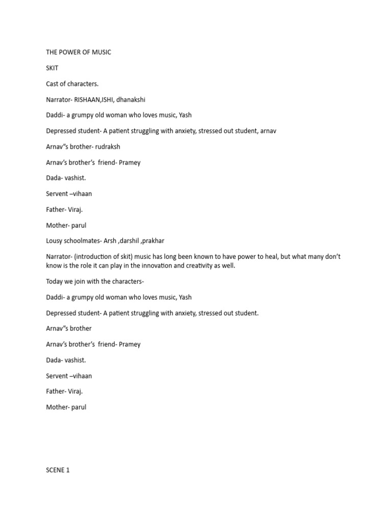 The Power of Music2 | PDF | Language Arts & Discipline | Foreign ...