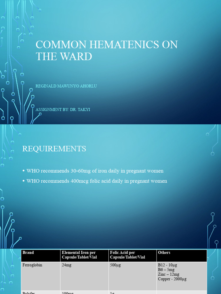 Anaemia Tablets | PDF | Vitamin B12 | Dietetics