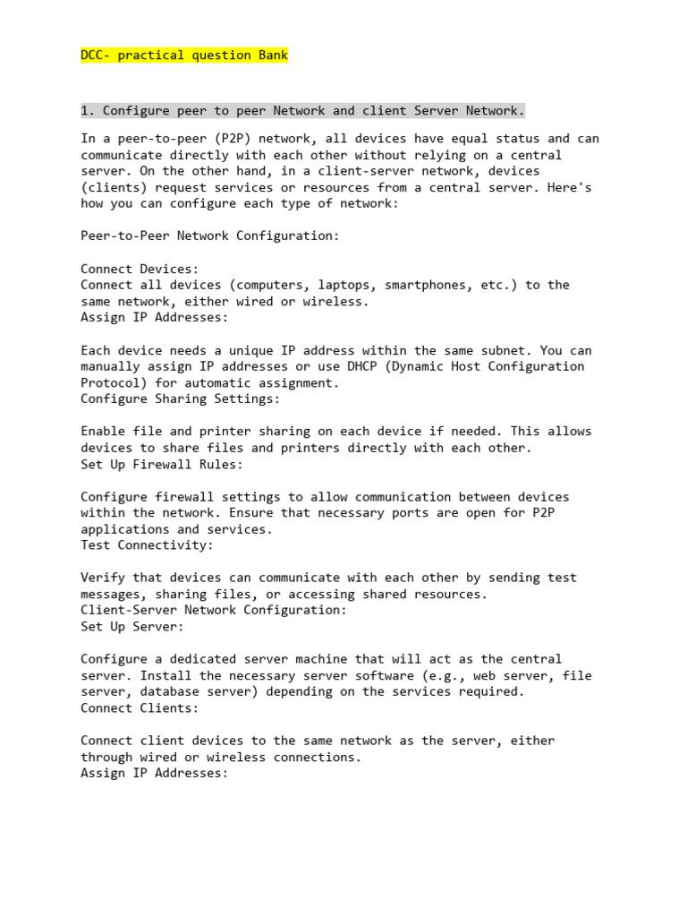 Download Free PDF | Computer Network | Ip Address