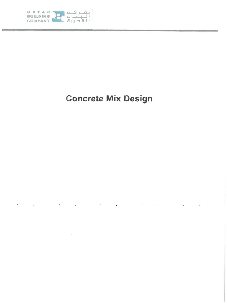 MAT-CIV-024 - Grout Mix Design & Raw Material Test Reports | PDF