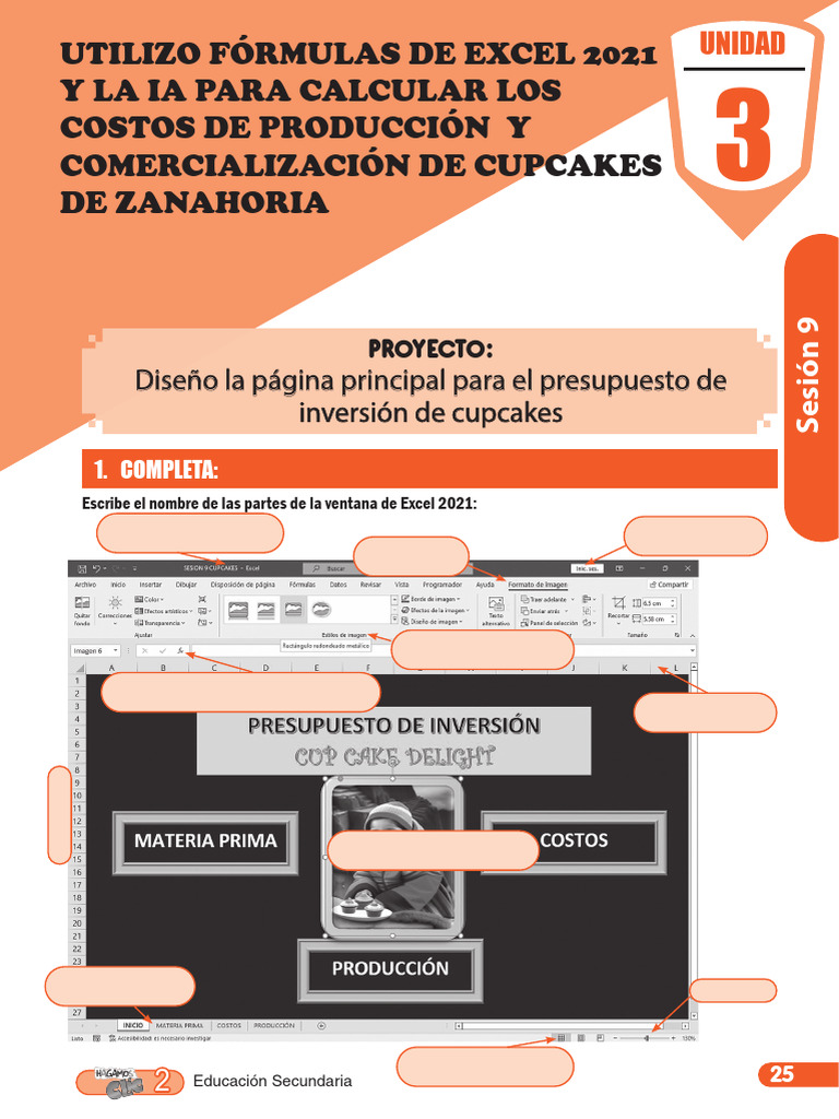 CA 2do año unidad 3 SR | PDF | Microsoft Excel | Ciencias de la Computación