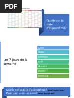 Les Jours, Les Mois Et Les Saisons | PDF