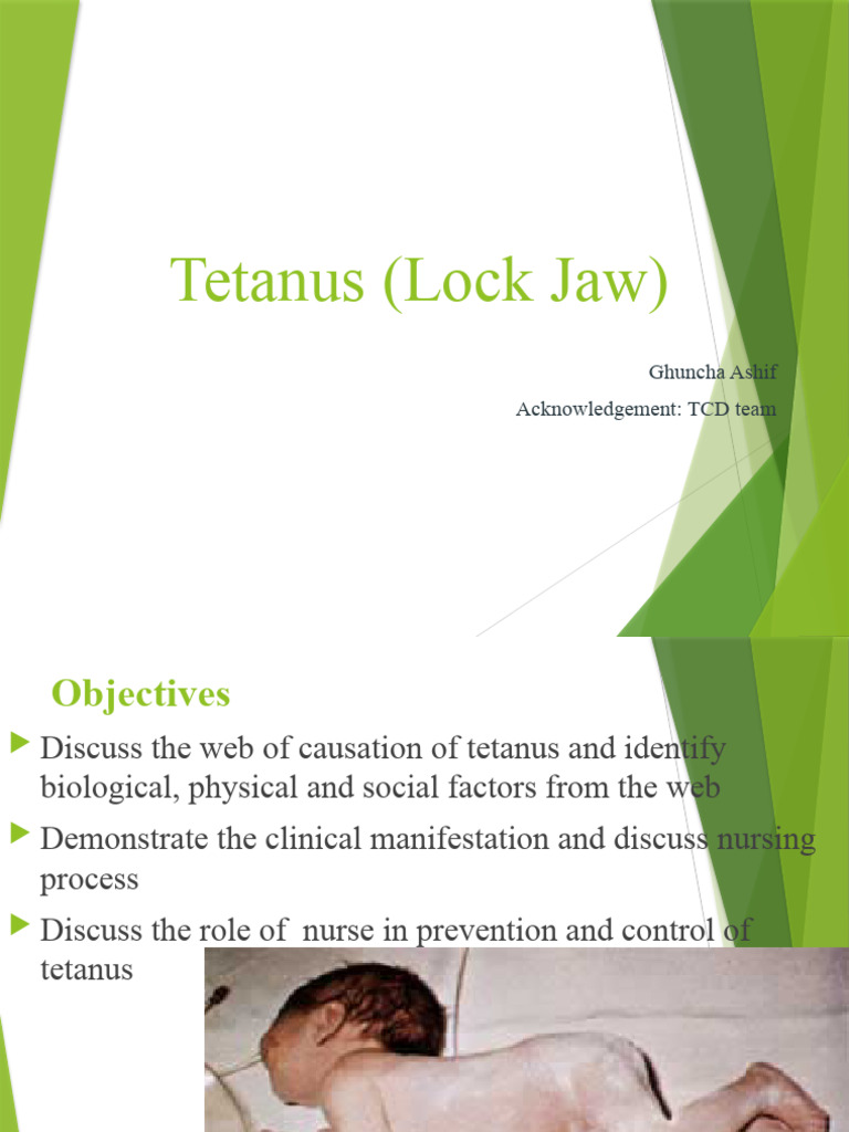 Tetanus | Download Free PDF | Medical Specialties | Clinical Medicine