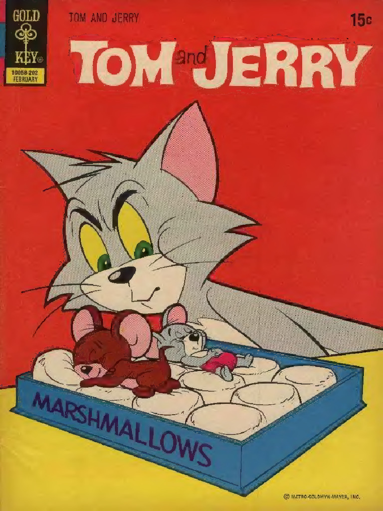 Tom and Jerry Gold Key 262 | PDF | Pastel