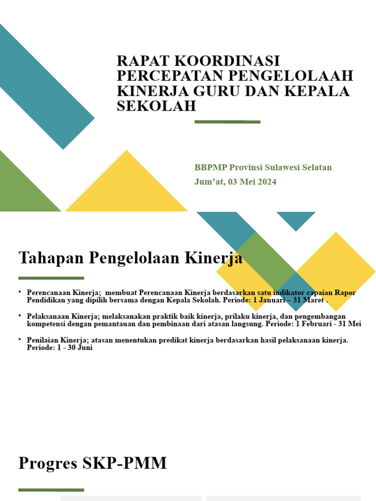 Progres SKP PMMrev | PDF