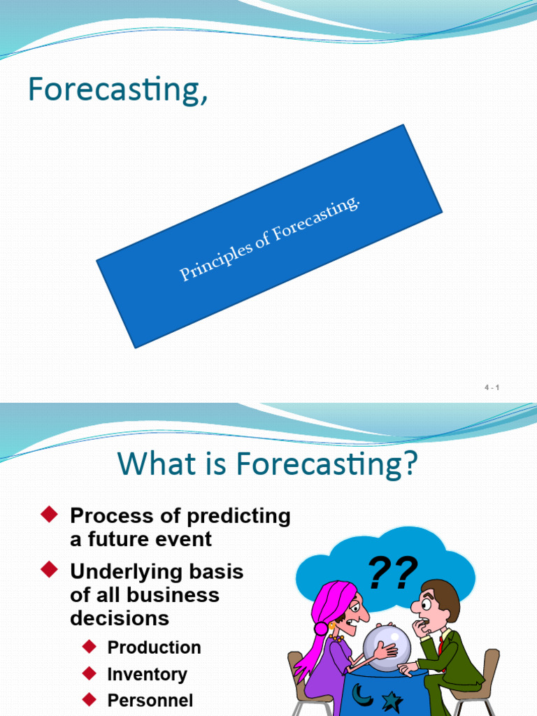 Forecasting Pdf Forecasting Errors And Residuals