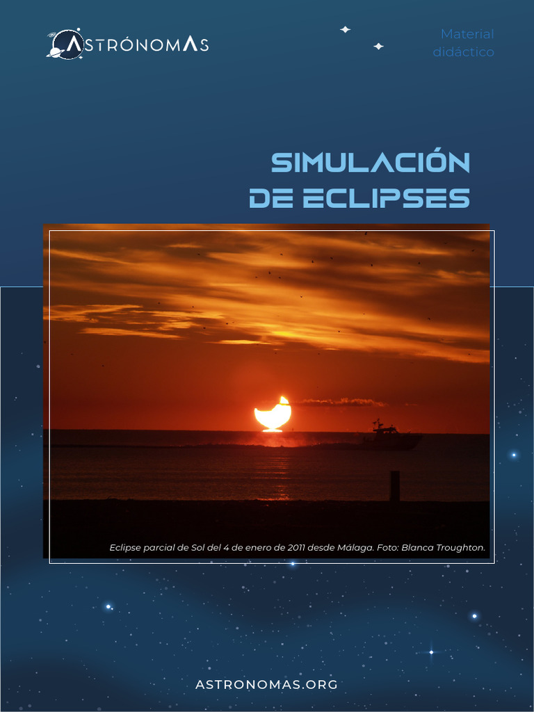 Simulacion de Eclipses | PDF | Eclipse solar | Luna