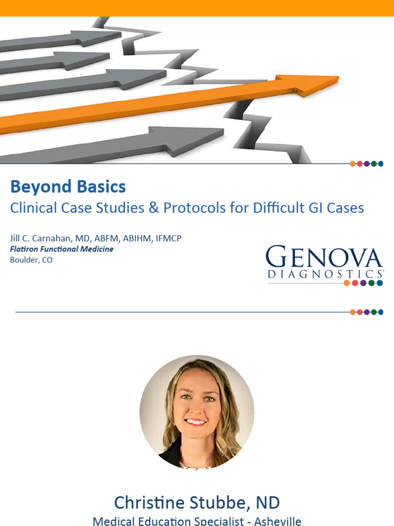 Beyond Basics - Clinical Case Studies & Protocols For Difficult GI ...