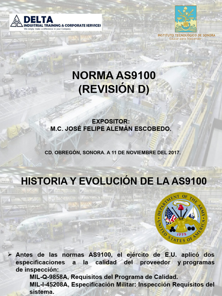 Norma As9100 | PDF | Calidad (comercial) | Gestión de la calidad