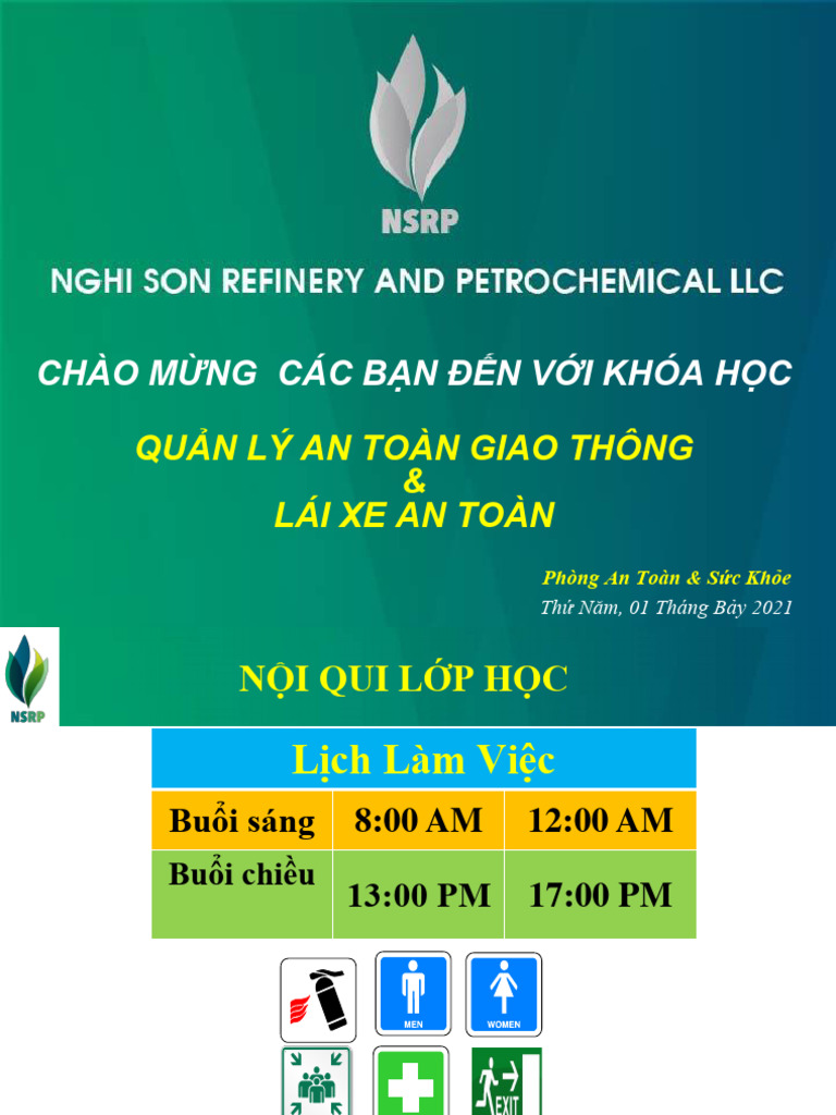 Traffic Management Safety and Safe Driving Training - Vietnamese | PDF