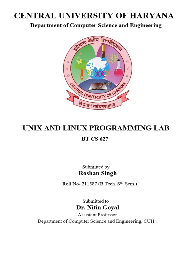 Unix/Linux Programming Lab Guide | PDF | Desktop Environment | Software Engineering