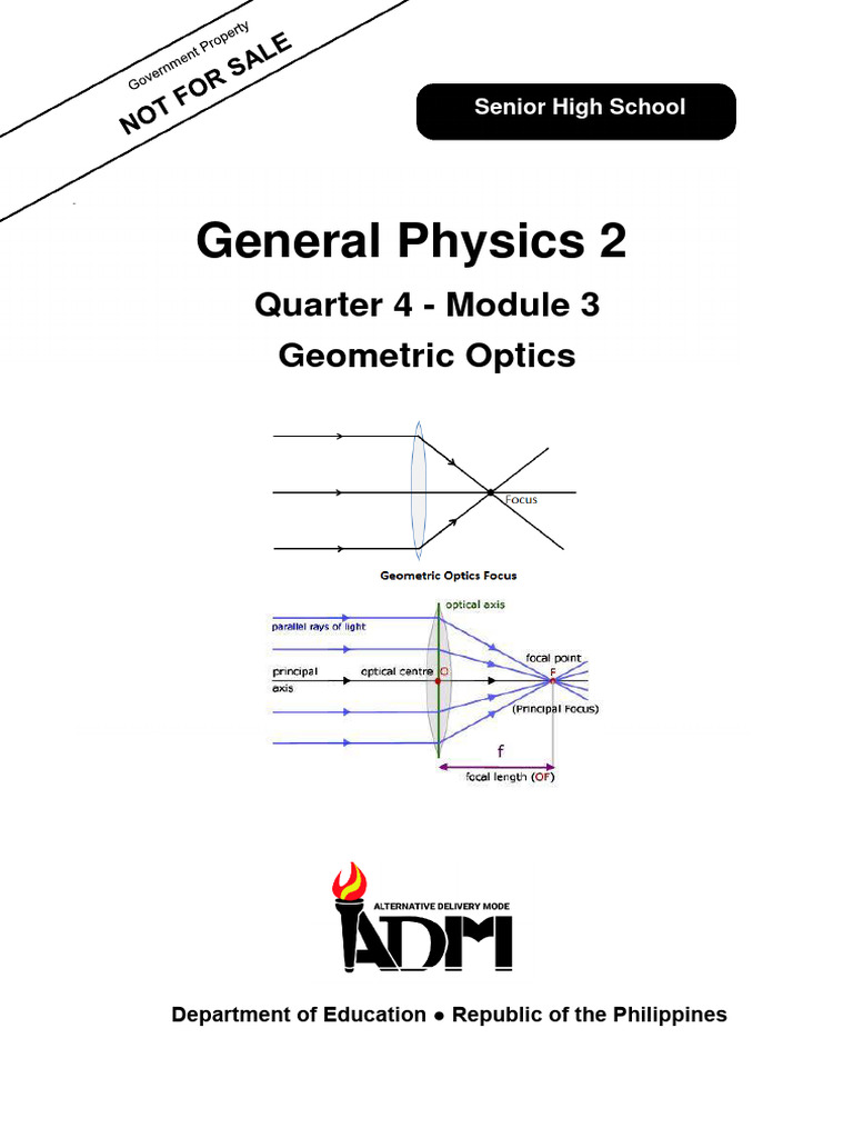 GenPhys2 Q4 M3 Geometric Optics Ver4 1 | PDF | Optics | Mirror