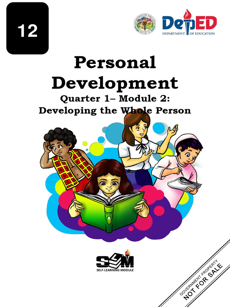 Personal Development: Quarter 1 - Module 2: Developing The Whole Person | PDF | Feeling | Thought