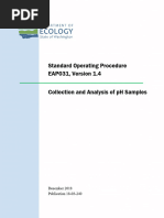 Water Grab Sampling SOP Guide | PDF | Quality Assurance | Environmental ...