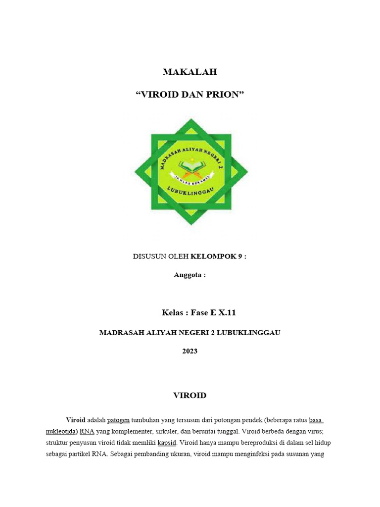 Viroid Dan Prion | PDF