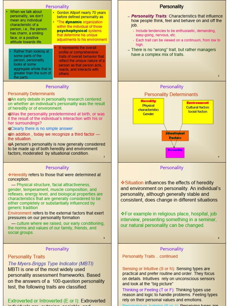 Lecture 3 | PDF | Extraversion And Introversion | Social Psychology