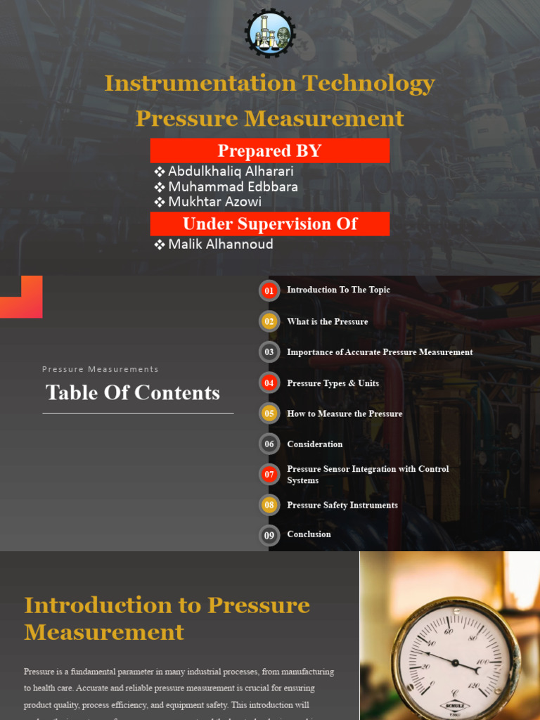 Pressure Measurements | PDF | Pressure Measurement | Pressure