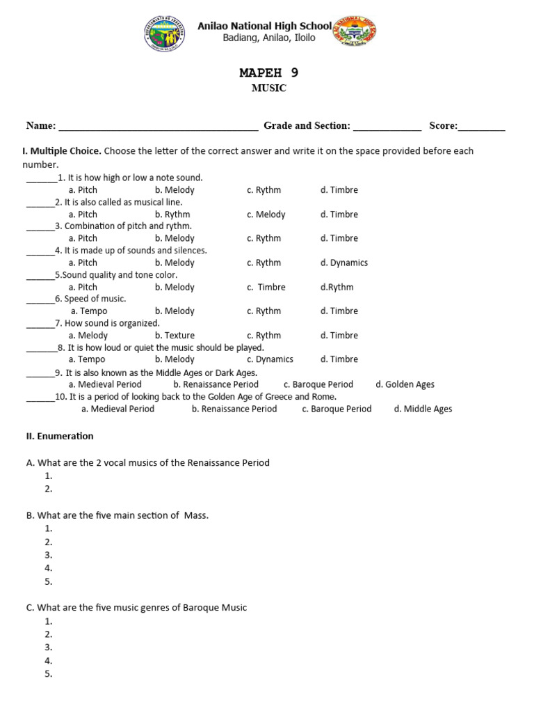 Math Summative Q2 | PDF