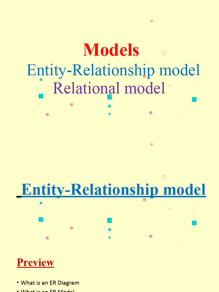 Lecture 2 - Models | PDF | Relational Database | Relational Model