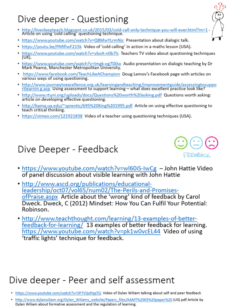 Effective Questioning Techniques in Education | PDF | Education Theory ...
