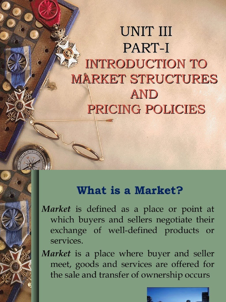 Chapter 8 Market Structures and Price Determination | PDF