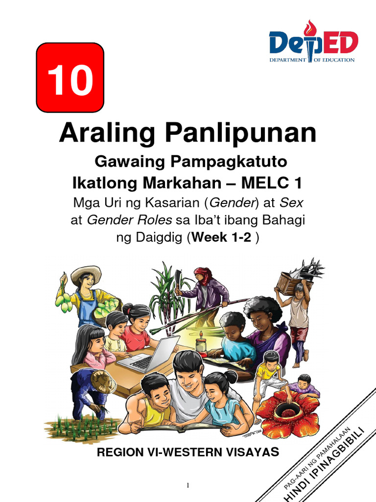 AP10 LAS Quarter 3 MELC 1 FINAL | PDF