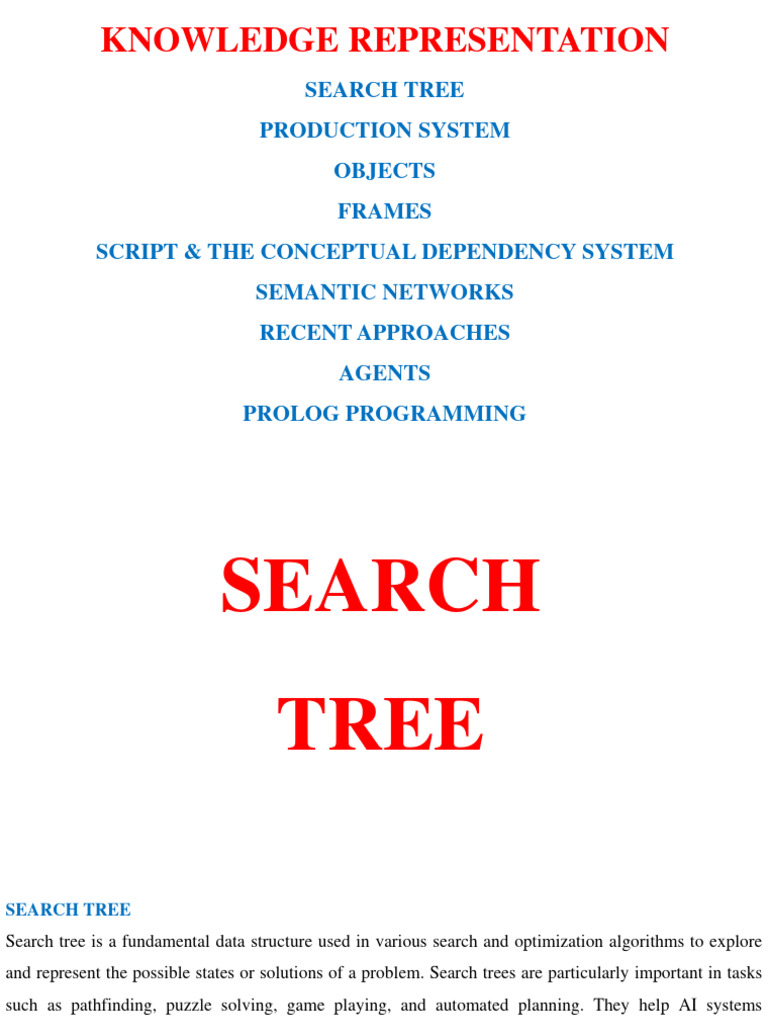 7) Knowledge Representation | PDF | Knowledge Representation And Reasoning | Artificial Intelligence