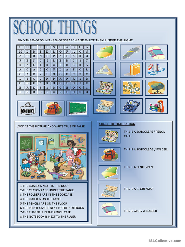 School Things | PDF