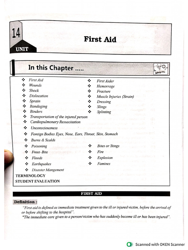 Frist Aid | PDF